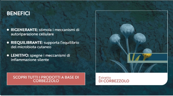 Linea RE-START | Cosmetica pro-age con corbezzolo sardo